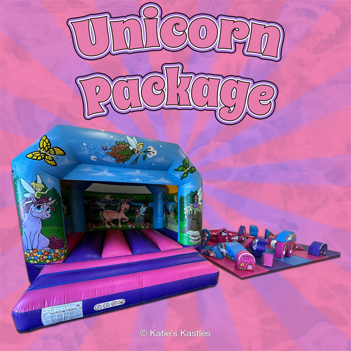 Inflatable & Softplay Hire in Hampshire: Princess Castles, Unicorn Fun